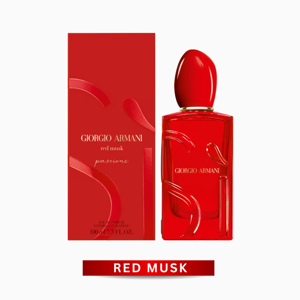 (RED MUSK) Giorgio Armani SI RED MUSK Passione EDP 100 ML กล่องซีล ป้ายไทย | Shopee Thailand
