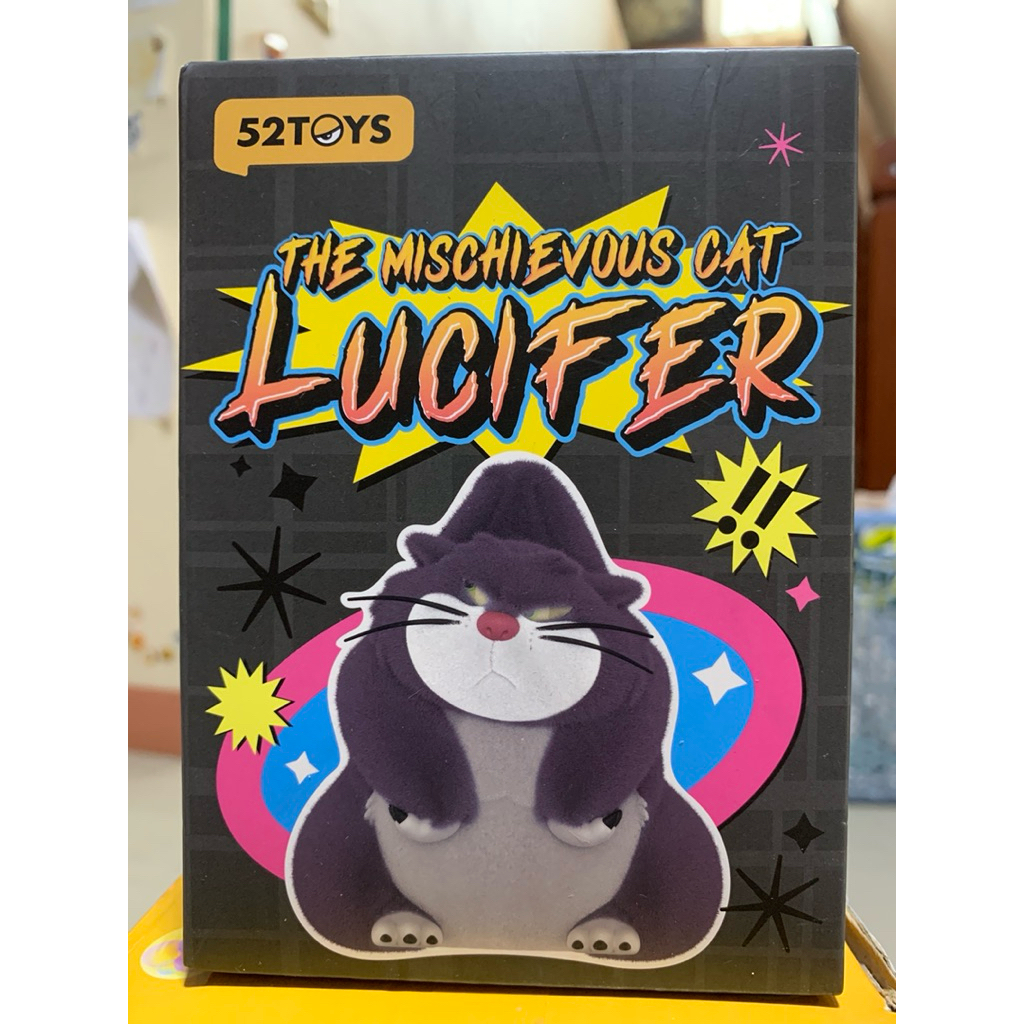 พร้อมส่ง ของใหม่ มือ1 กล่องสุ่มแมว ลูซิเฟอร์ 52TOYS Disney The ...