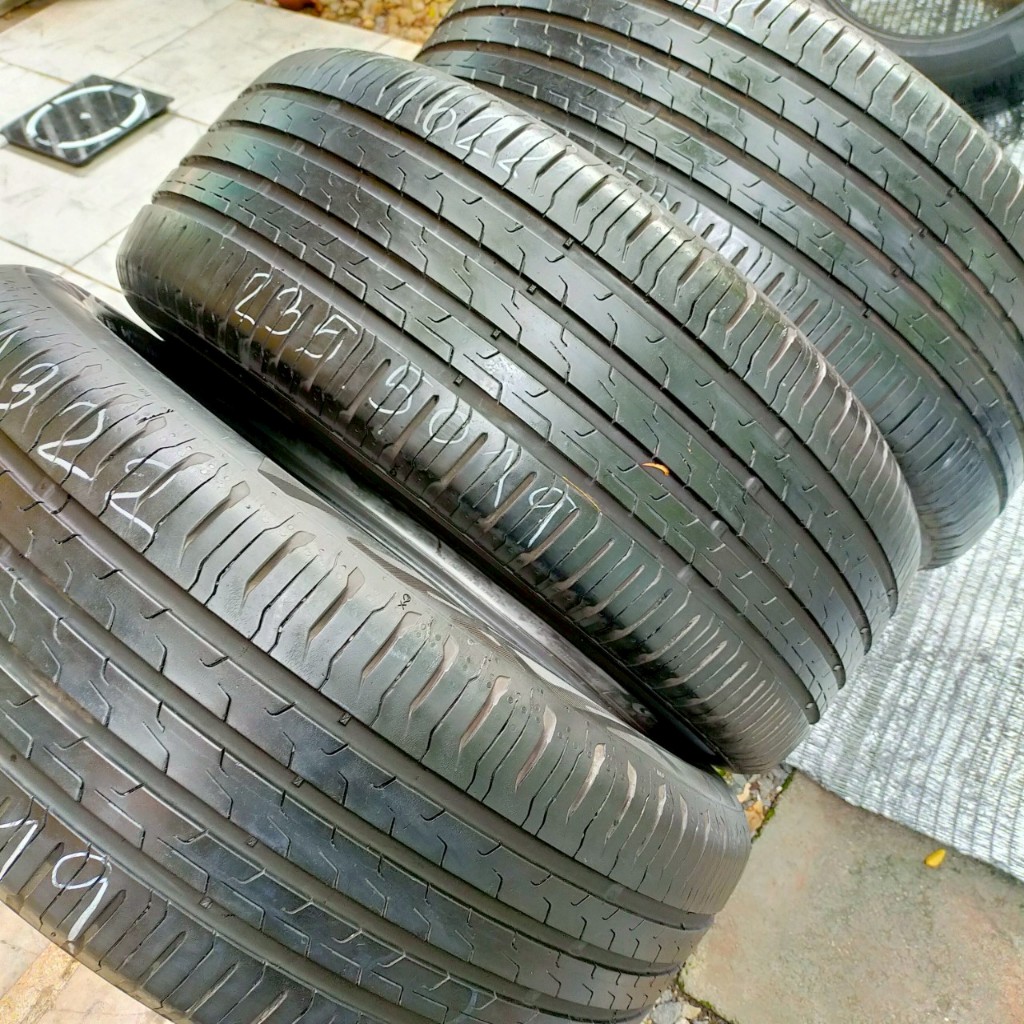 (ราคาต่อเส้น) ยาง% Continental รุ่น EcoContact 6 ขนาด 235/50/19 ปี22 (1322,1622,1822) มี 3 เส้น ...