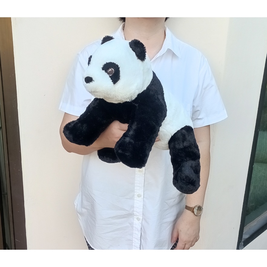 ตุ๊กตาหมีแพนด้า IKEA KRAMIG ขนนุ่ม ขนาด 13 นิ้ว ป้าย IKEA | Shopee Thailand