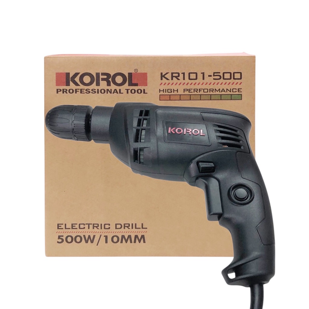 KOROL สว่าน 3 หุน (10 มม.) 500 W รุุ่น KR101-500 | Shopee Thailand