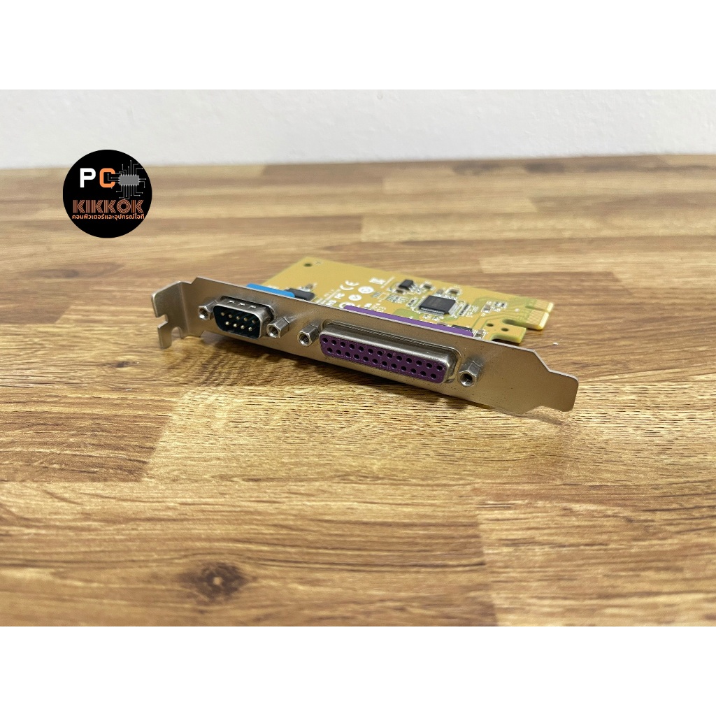 การ์ด PCI Express Parallel Port MIO6469A 25Pin PCIE ต่อเครื่องพิมพ์ดอท ...