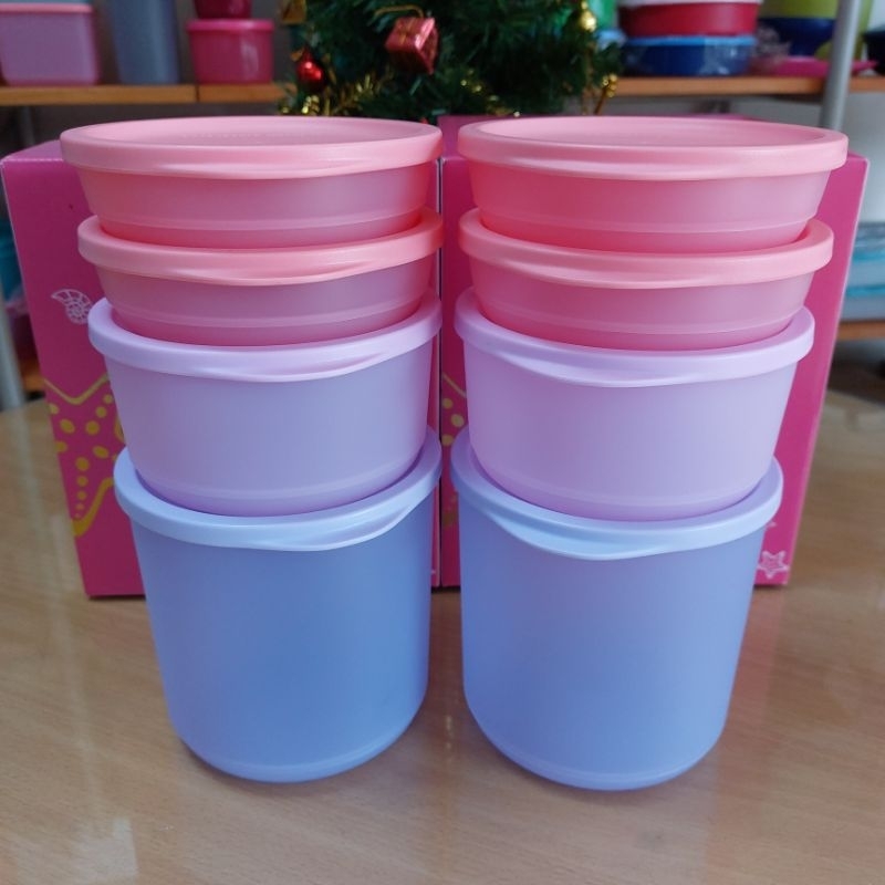 Tupperware ขวดโหลซัมเมอร์ ถ้วยแบ่งซัมเมอร์ เก็บน้ำตาล ขนมกรอบ อาหารแห้งได้ดีเยี่ยม | Shopee Thailand