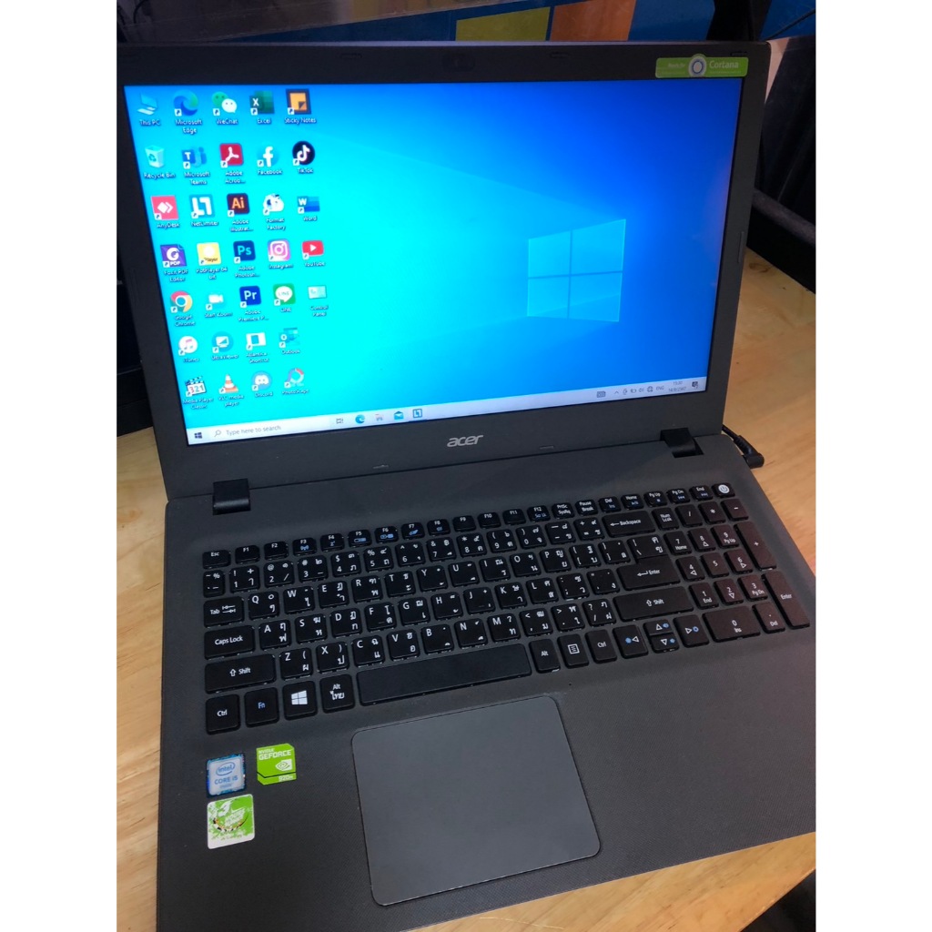 Acer E5-574G-53EZ/T006 Gray intel i5 Ram 8GB การ์ดจอแยก GT 920M ใช้งาน ...