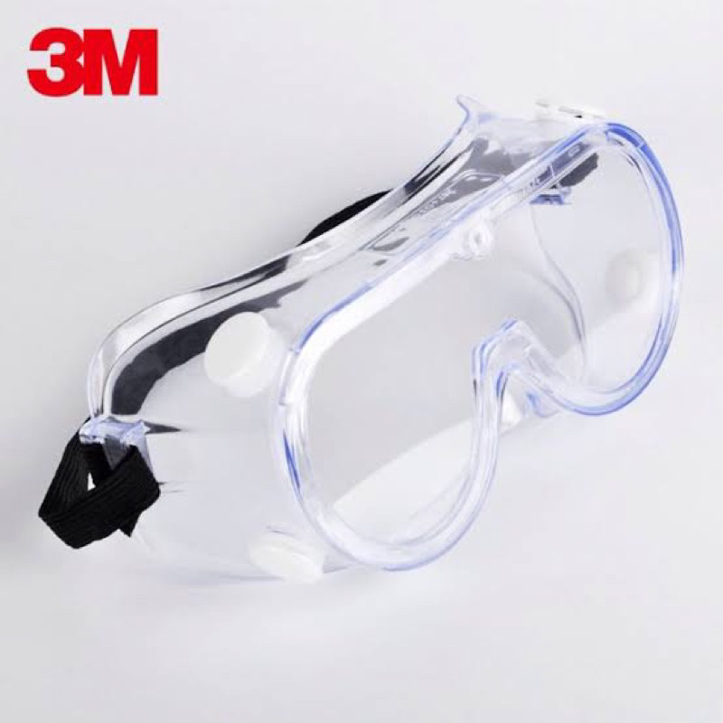 แท้ 💯 3M แว่นตานิรภัย รุ่น 334 Chemical Splash Goggle Clear Anti-fog ...