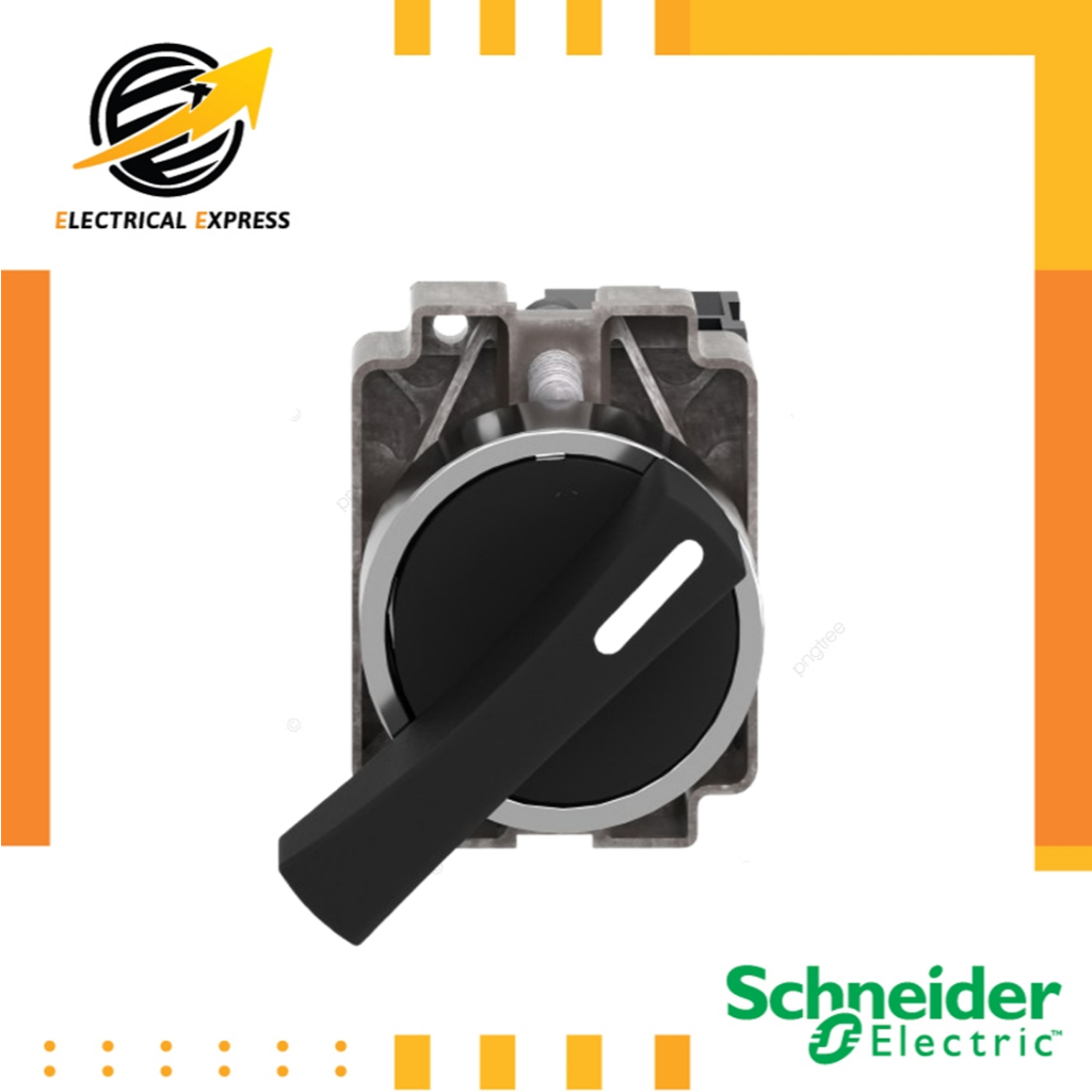 Schneider Easy Harmony XB2 SELECTOR SWITCH 2 POSITION 1NO/ซีเลคเตอร์ สวิตซ์แบบยาว/XB2BJ21C ...