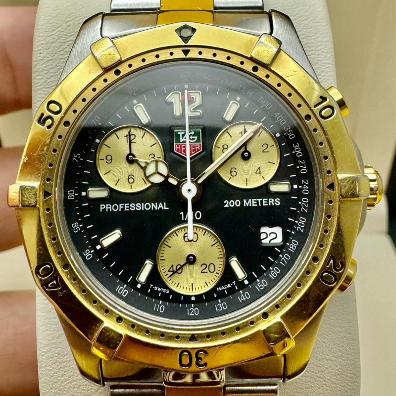 Tag Heuer 2000 Professional CK1120 Chronograph Watch | Shopee Thailand