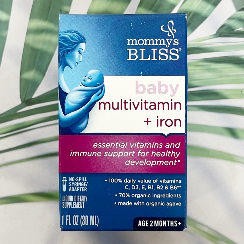 (Mommy's Bliss®) Baby Multivitamin + Iron Age 2 Months+, 30 ml วิตามิน ...
