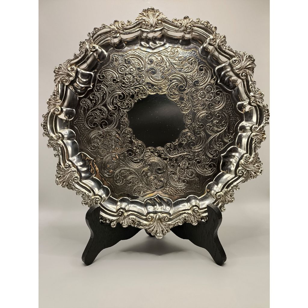 Corbell & Co "Silver Salva" Silver Plate Silver Tray by Corbell & Co ...