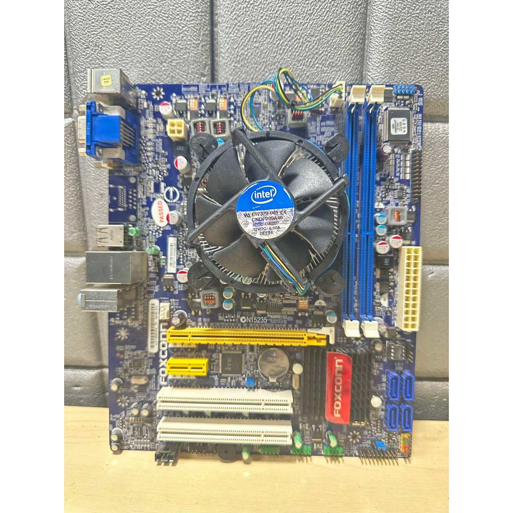 ชุดเมนบอร์ด+i5-2320 FOXCONN H61MX V2.0 INTEL LGA1155 มือสอง สภาพดี ไช้ ...