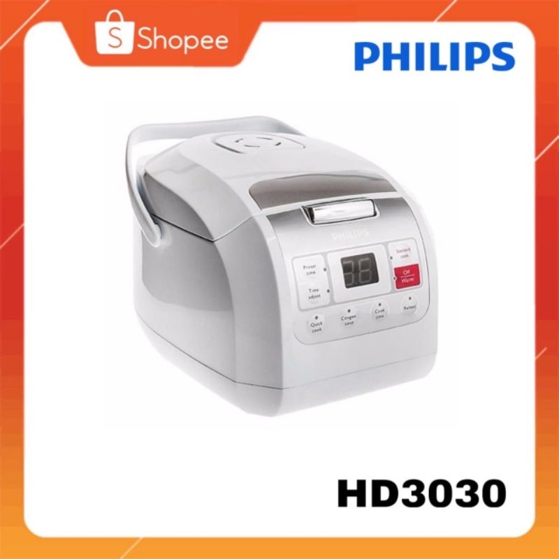 [ของแท้🔥รับประกันศูนย์ 2 ปี] Philips Rice Cooker หม้อหุงข้าวดิจิตอล ...