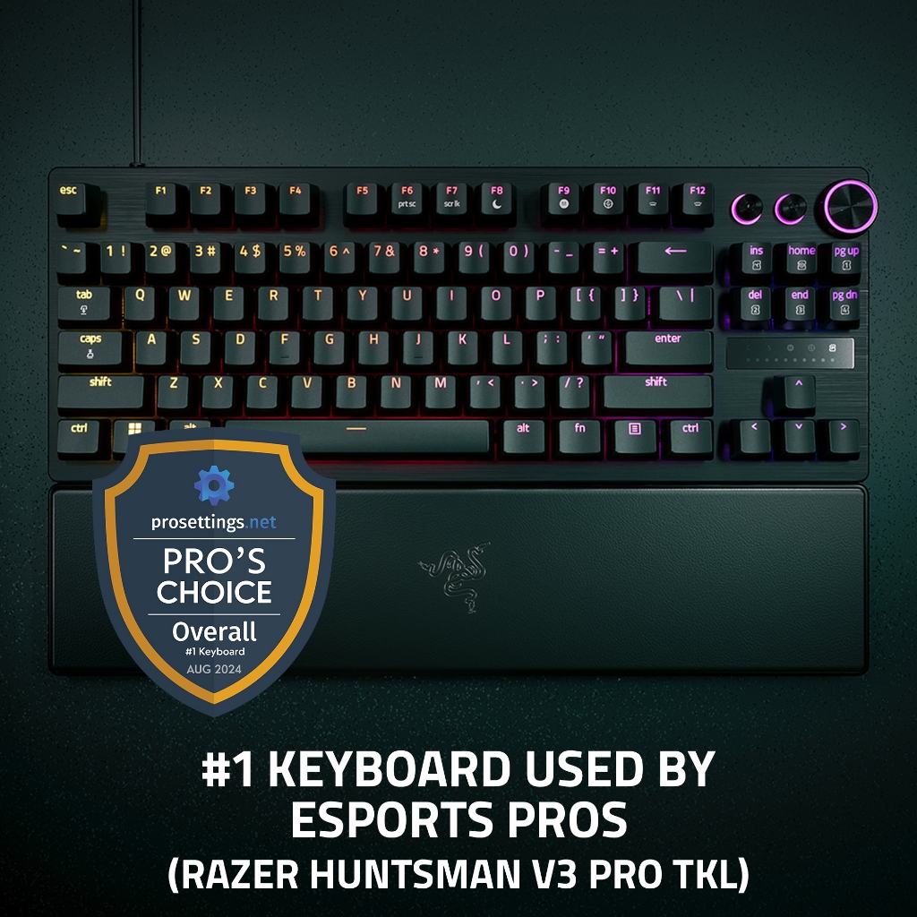 Razer Huntsman V3 Pro TKL - Tenkeyless Analog Optical Esports Keyboard US (คีย์บอร์ดเกมมิ่ง ...