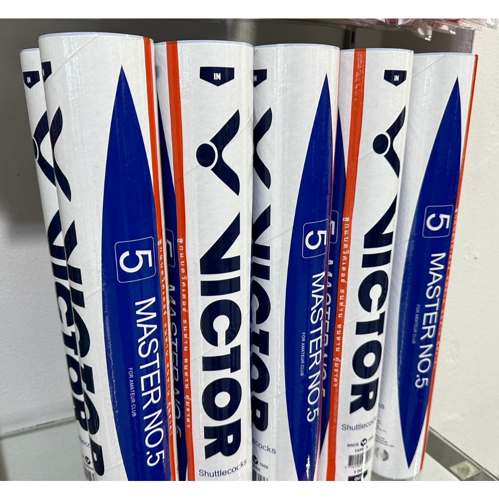 ลูกแบดมินตัน VICTOR : Master No.5 (Speed 75) จากบริษัทวิคเตอร์ไทยแลนด์ ...