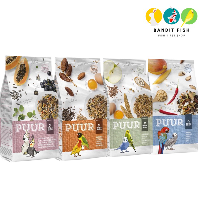 PUUR PARAKEET , LOVEBIRD , PARROT , BUDGIE อาหารนกค็อกคาเทล , เลิฟ ...