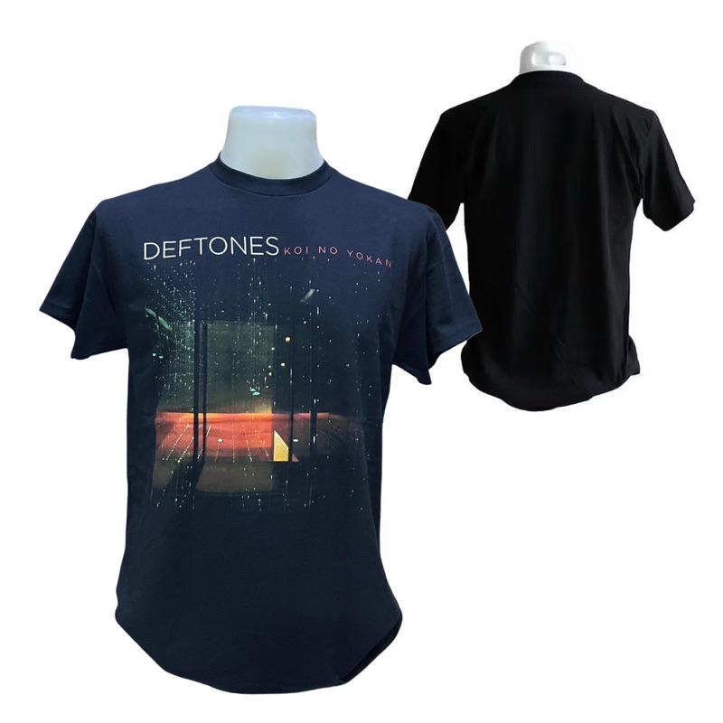 เสื้อวง DEFTONES T-SHIRT ลาย KOI NO YOKAN (2022) ลิขสิทธิ์ของแท้ EU ...