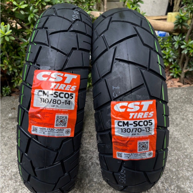 ยางCST รุ่น CM-SC05 ยาง scooter อเนกประสงค์ : Touring scooter | Shopee Thailand