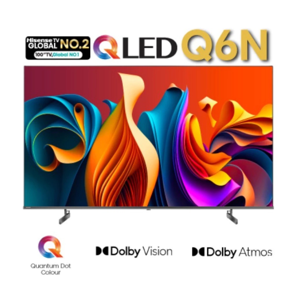 Hisense ทีวี Smart tv 4K Google รุ่น 65Q6N ขนาด 65 นิ้ว Q6N Google Tv ...