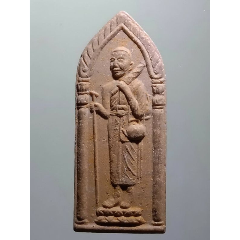 Antig Plus 1462 พระสิวลีเนื้อผง หลังยันต์อักขระล้านนา นะชาลีติ คาถาหัวใจพระฉิมพลี น่าจะเป็นพระ ...