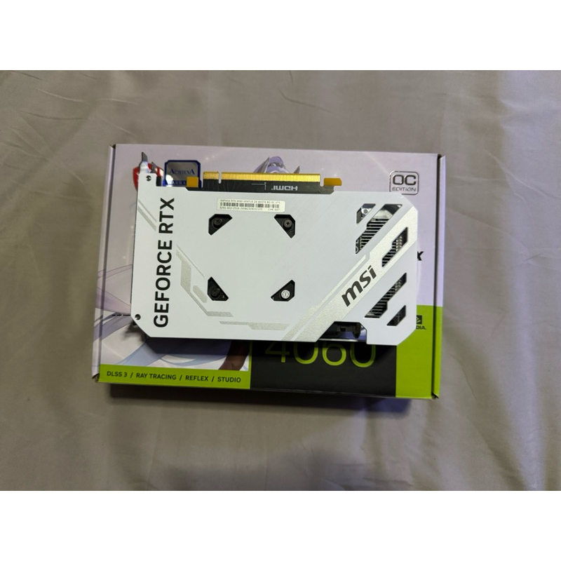 RTX 4060 8GB MSI VENTUS X2 WHITE OC VTS มือสอง ประกันศูนย์ไทย | Shopee ...
