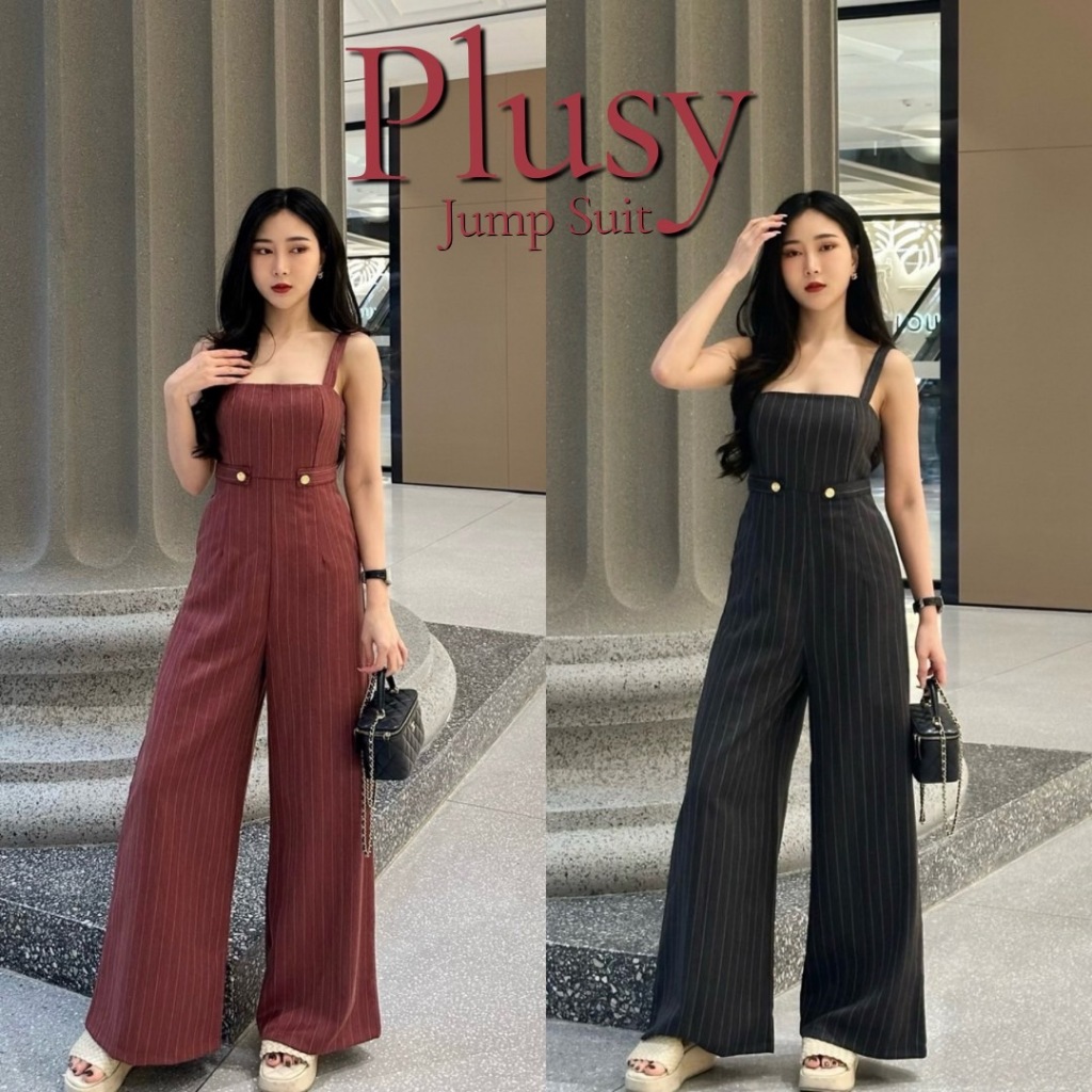 SIRINTRA : PLUSY JUMP SUIT | Shopee Thailand