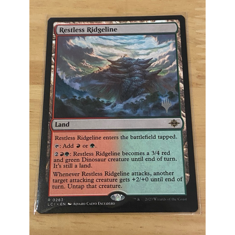 [MTG][LCI] Promo Pack: Restless Ridgeline (Promo Pack) การ์ดแท้ Magic ...