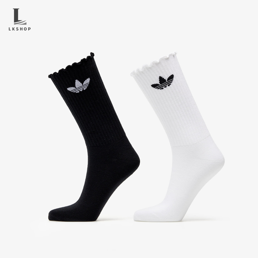 ถุงเท้า Adds รุ่น Rufle Crew มี 3 สีพร้อมส่งในไทย | Shopee Thailand