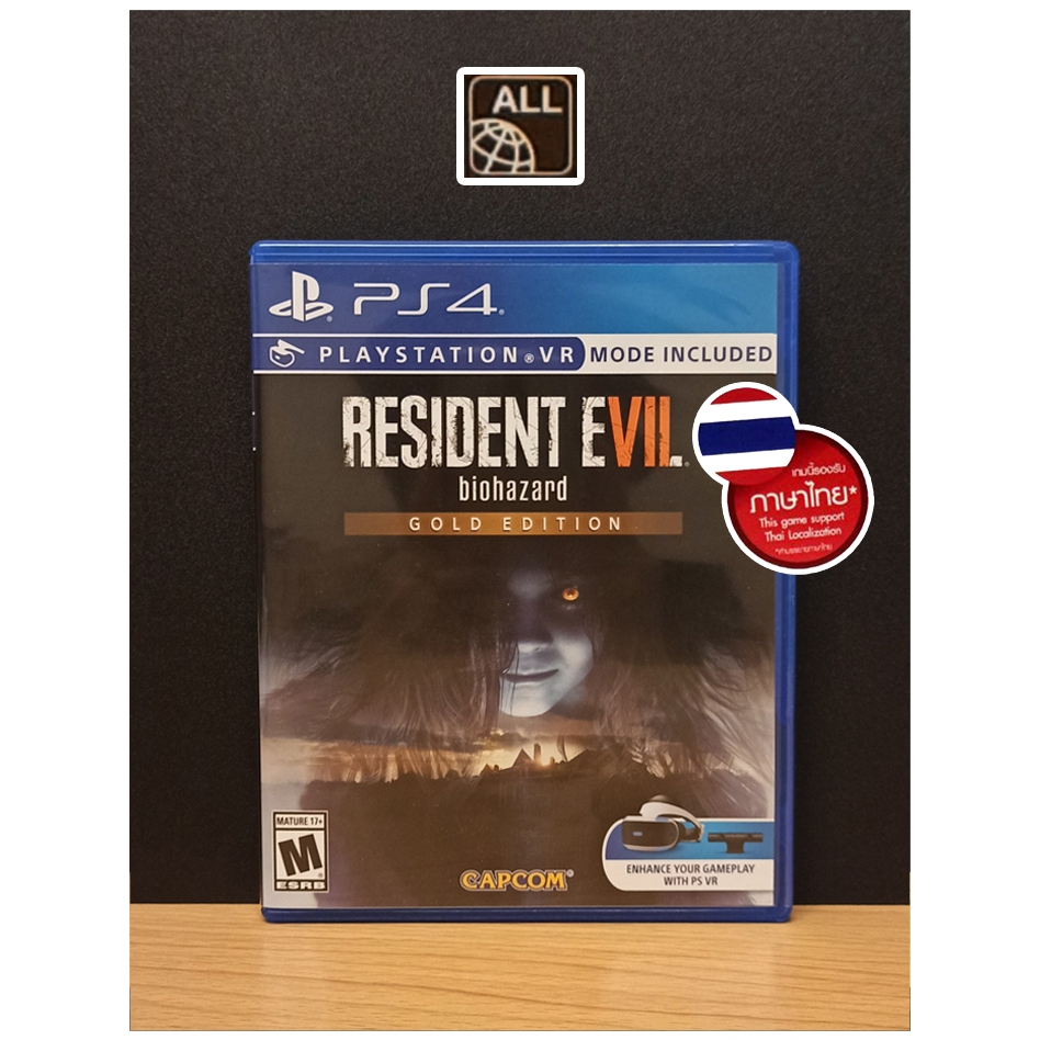 PS4 Games : RE7 RESIDENT EVIL 7 biohazard [GOLD EDITION] VR มือ2 ...