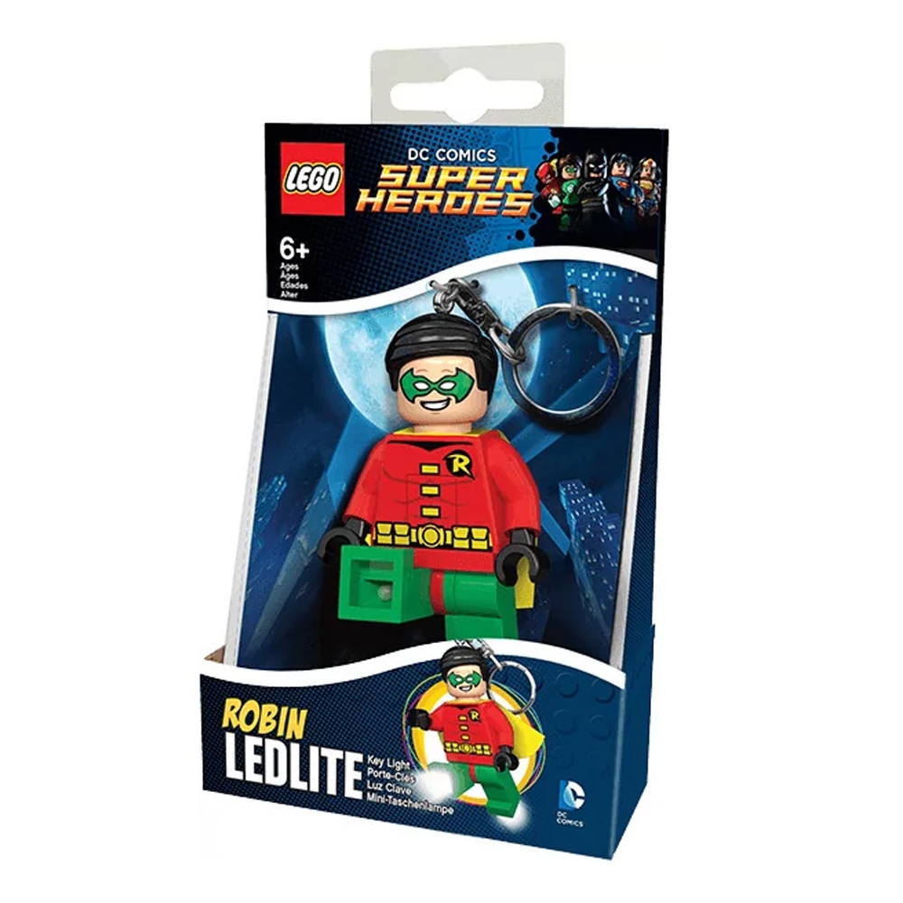 LGL-KE61 : พวงกุญแจ LEGO DC Super Heroes LED Key Light Robin Key Chain ...