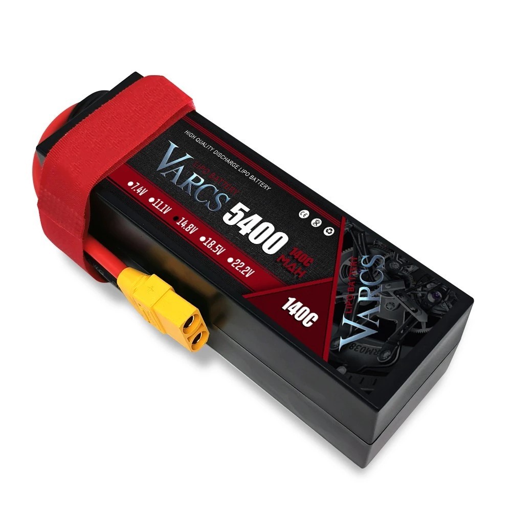 VARCS 5400MAh 140C/280C HardCase 11.1V(3S) / 14.8V(4S) แบตลิโพ สำหรับ ...