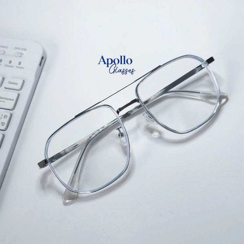 AP102 - แว่นกรองแสง แว่นบลูบล็อค BlueBlock กรองแสงสีฟ้า เลนส์ใส ...