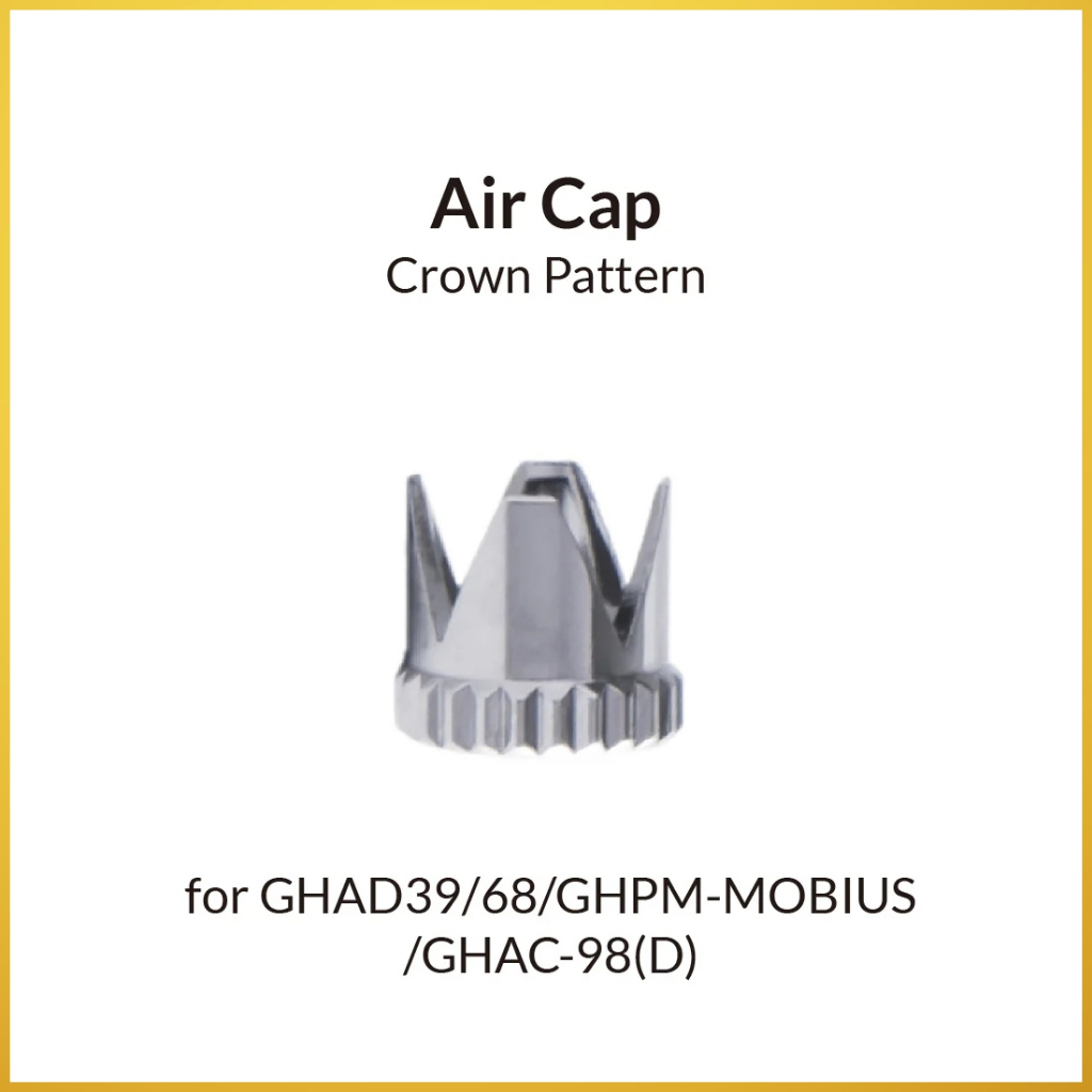 GAAHLERI AIRBRUSH CROWN PATTERN AIR CAP แคปเปลี่ยนสำหรับ GHAD-39/GHAD ...