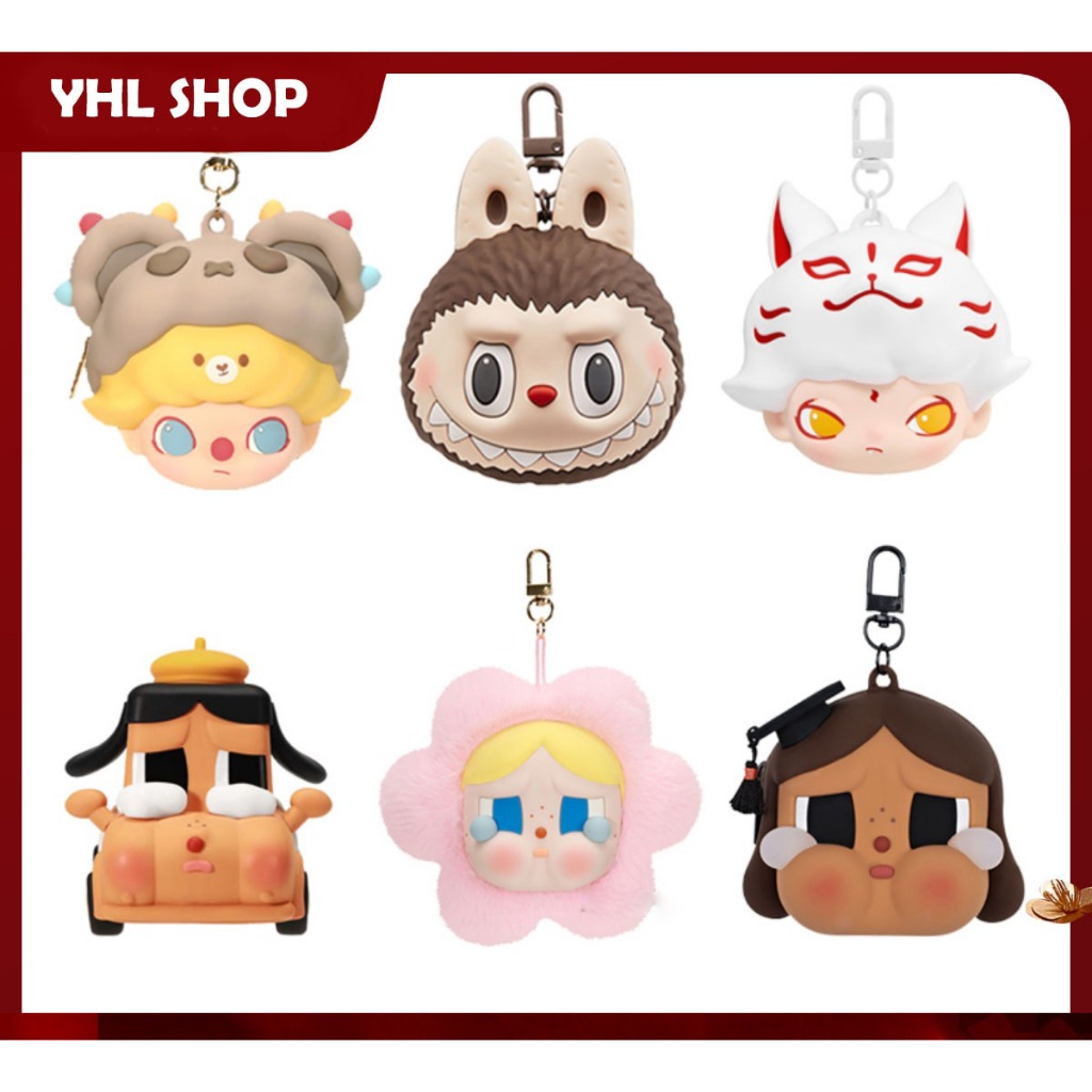 Pre order Popmart กระเป๋าใส่หูฟัง LABUBU Dimoo Crybaby earphone bag ...