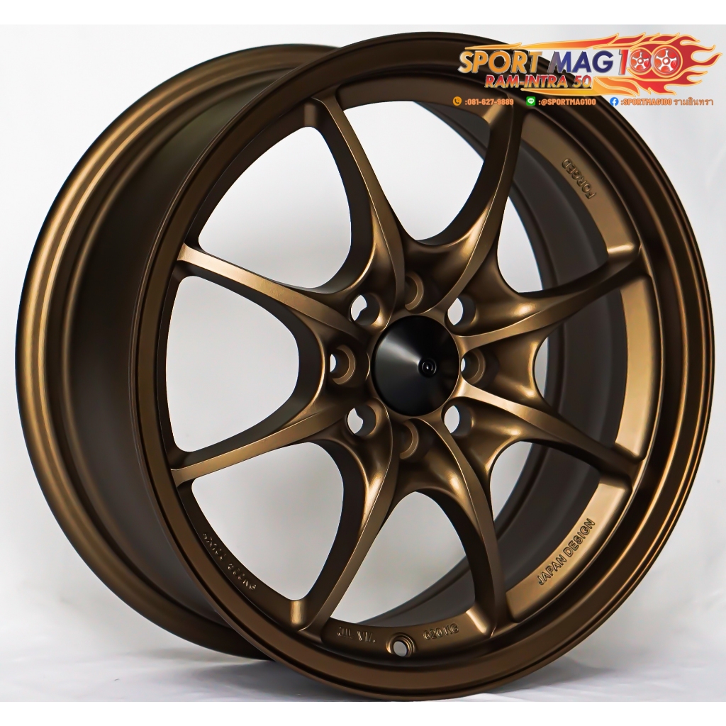 ล้อแม็กใหม่ FlowFoming AOW MF8 4รู100 ET35 7-16นิ้ว (ราคา4วง) | Shopee ...