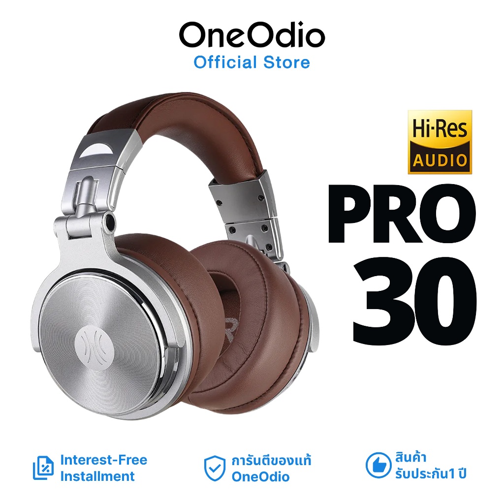 OneOdio PRO-30 หูฟัง Studio Headphones OneOdio PRO 30 รับประกันศูนย์ไทย | Shopee Thailand