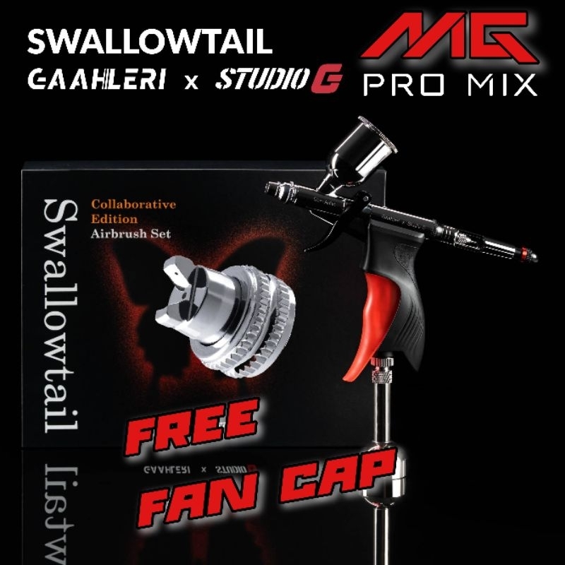 Airbrush Gaahleri Swallowtail ฟรี Fan Cap!! | Shopee Thailand