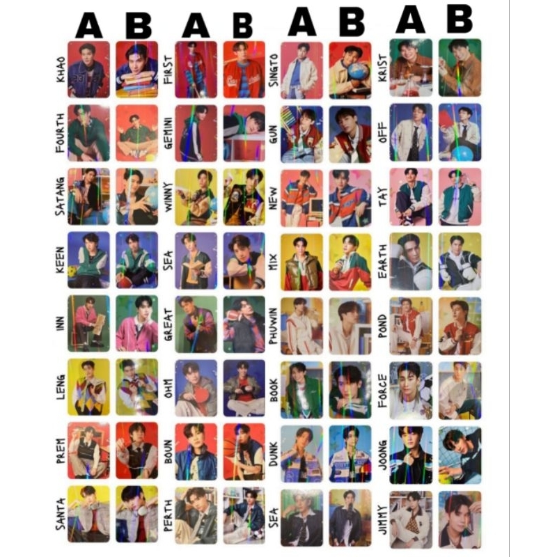 Boy Collectible Random Card พร้อมส่ง | Shopee Thailand