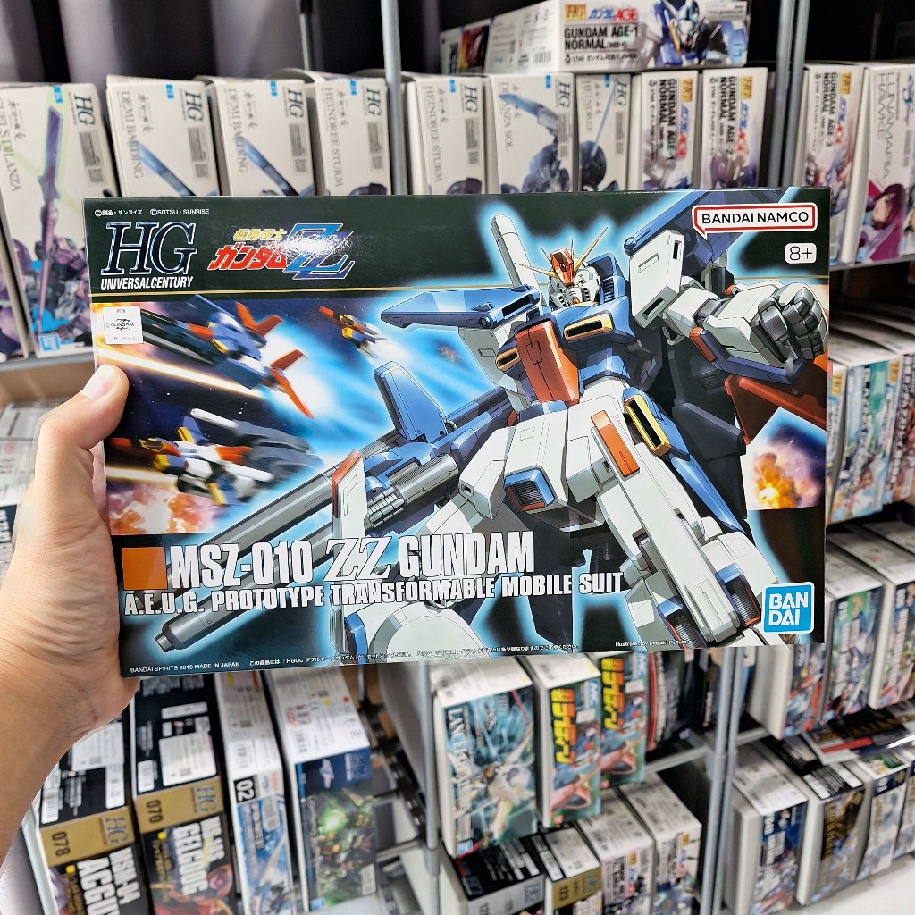 Bandai HGUC 1/144 MSZ-010 ZZ Gundam | Shopee Thailand