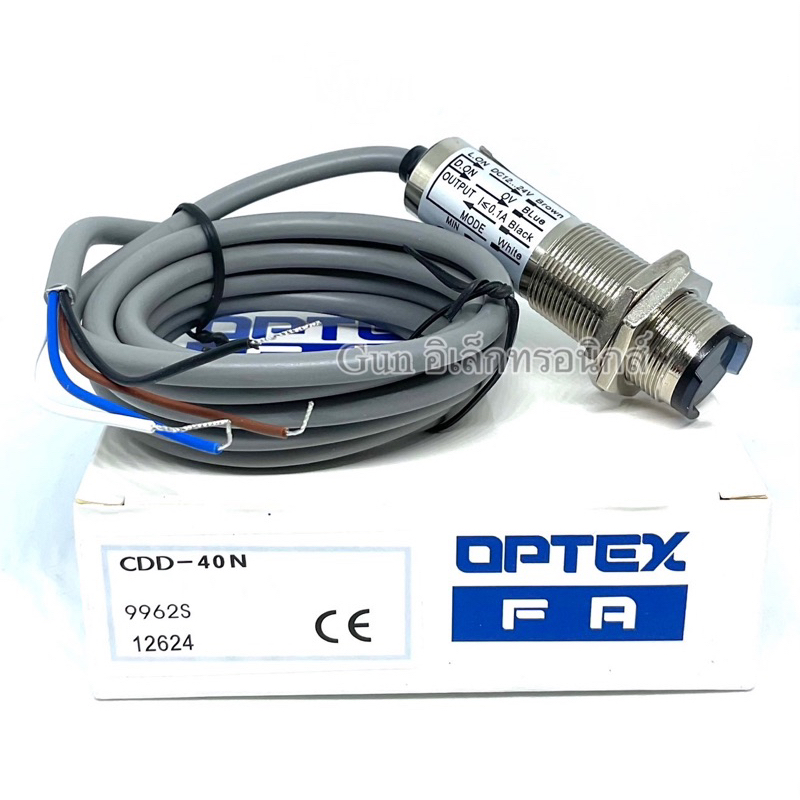 CDD-40N เซ็นเซอร์ Photo Sensor ระยะการจับ 10-40CM ปรับได้ มี4สาย Size ...