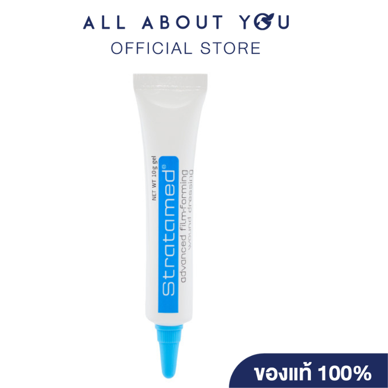 Stratpharma Stratamed 10 g.หลอดฟ้า เจลทาแผลแผลเป็นผ่าตัด แผลจากศัลยกรรม | Shopee Thailand