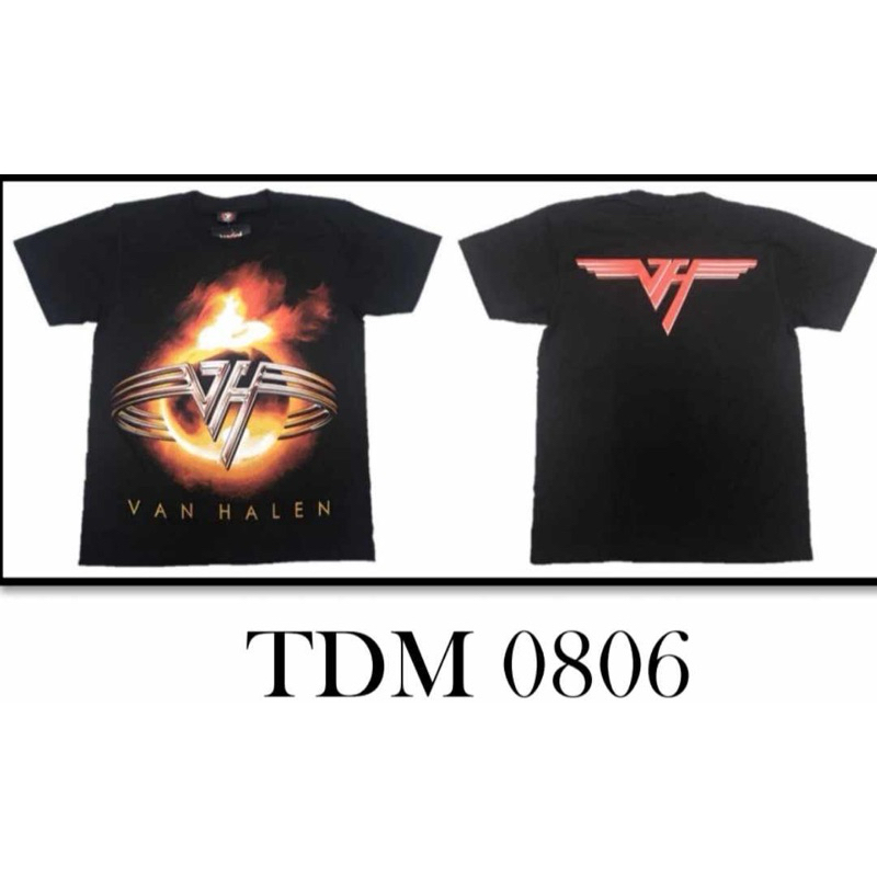 เสื้อวง Van Halen TDM 0806 | Shopee Thailand