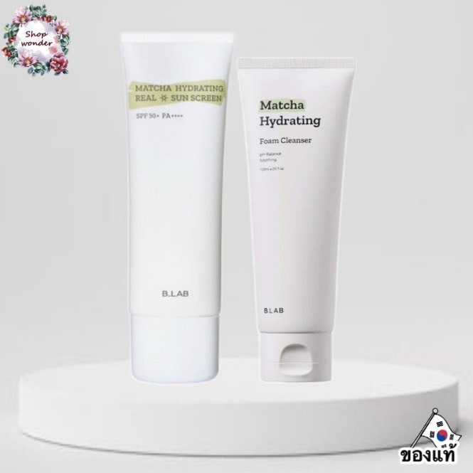 (แท้/พร้อมส่ง) B-LAB Matcha Hydrating Foam Cleanser 120ml คลีนเซอร์ โฟม ...