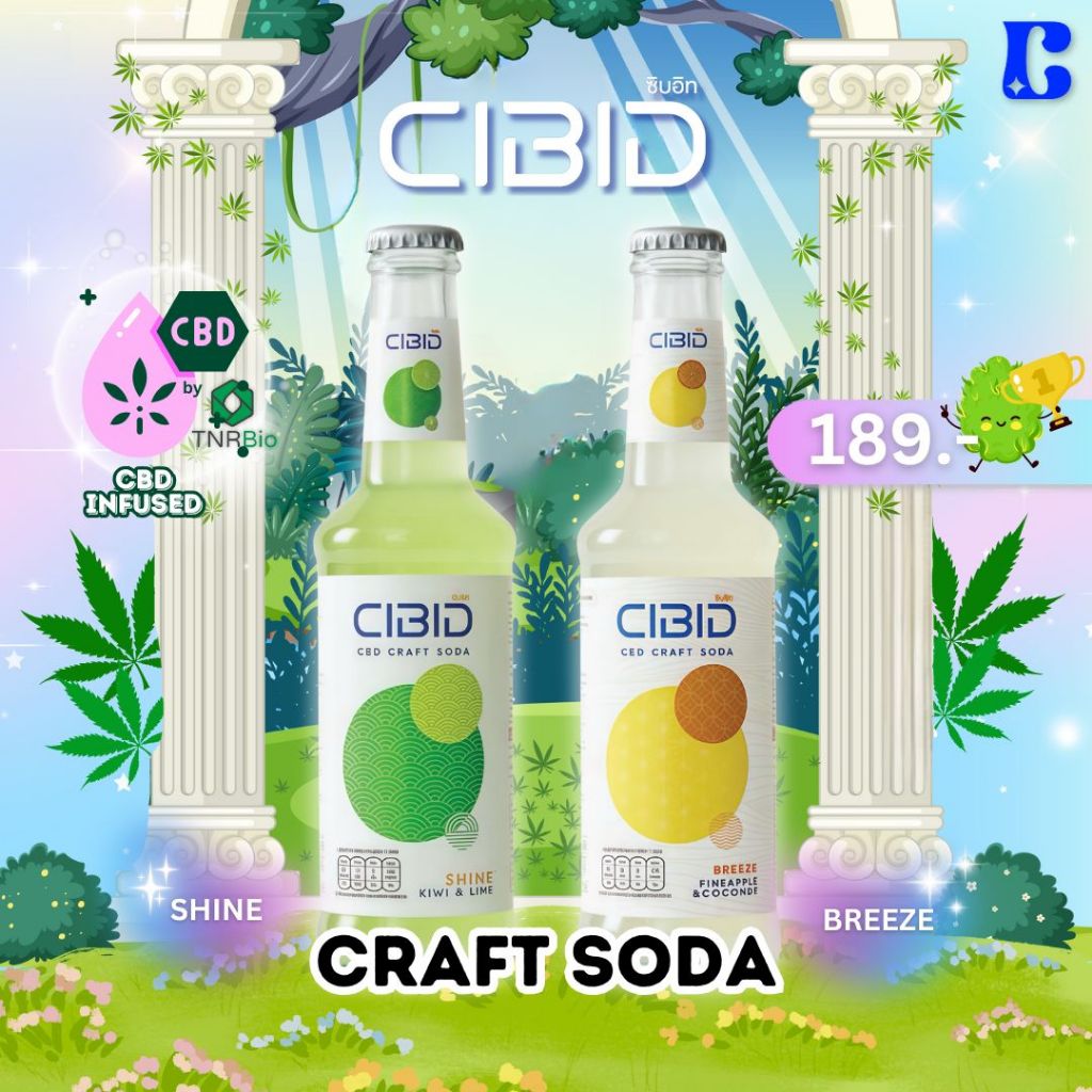 CIBID Craft Soda ซิบอิท คราฟต์โซดา 265มล. จำนวน 1 ขวด | Shopee Thailand