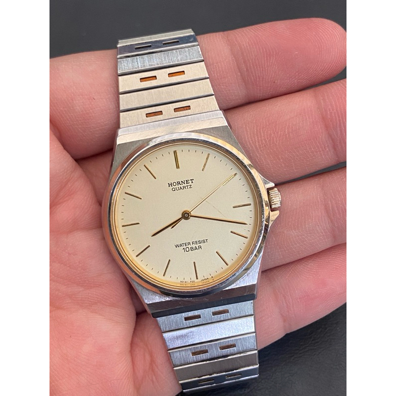 HORNET QUARTZ 10BAR ของแท้ มือสอง สภาพดี | Shopee Thailand