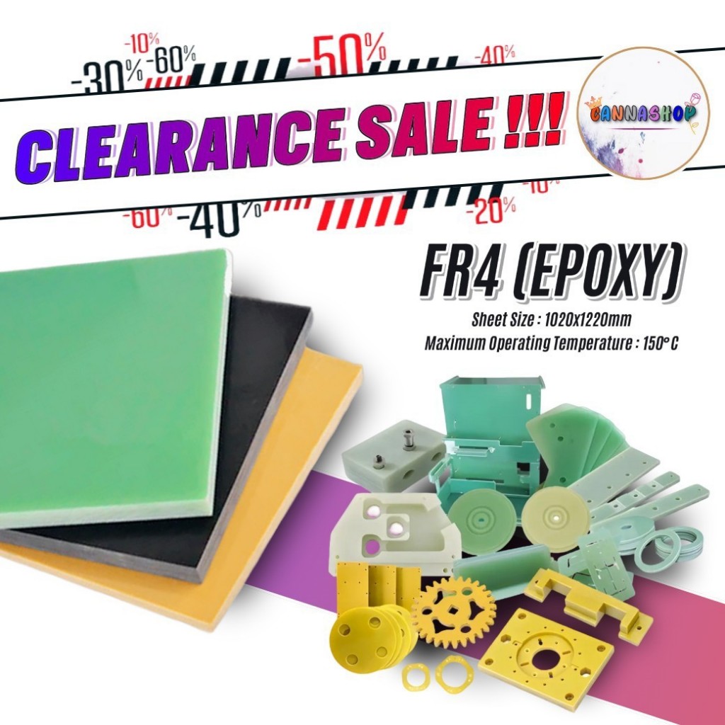 EPOXY FIBER GLASS LAMINATE (FR4 EPOXY) | Shopee Thailand