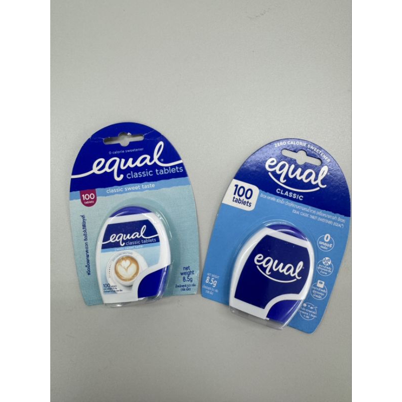 Equal Tablet classic 100'S อิควล ชนิดเม็ด สารให้ ความหวานแทนน้ำตาล 100 ...