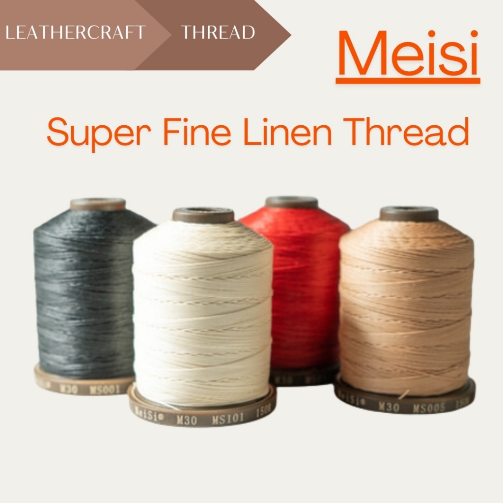 Meisi Superfine Linen Thread ด้ายเย็บลินินเคลือบแว็กซ์ คุณภาพสูงสำหรับ ...
