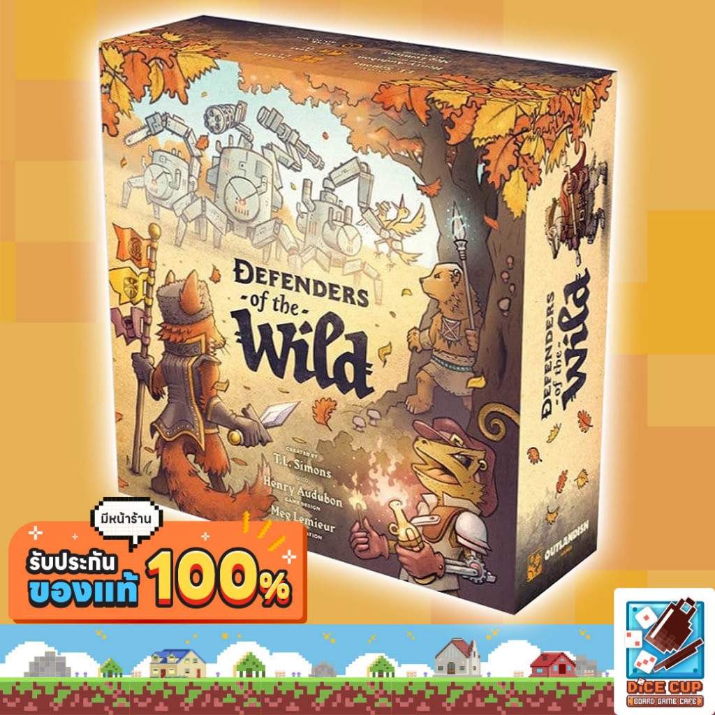 [ของแท้] Defenders of the Wild Board Game | Shopee Thailand