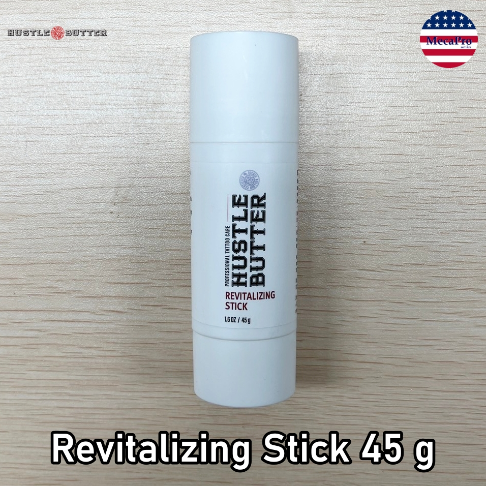 Hustle Butter® Revitalizing Stick 45 g บาล์มบำรุงผิวหลังสัก ผลิตภัณฑ์ ...