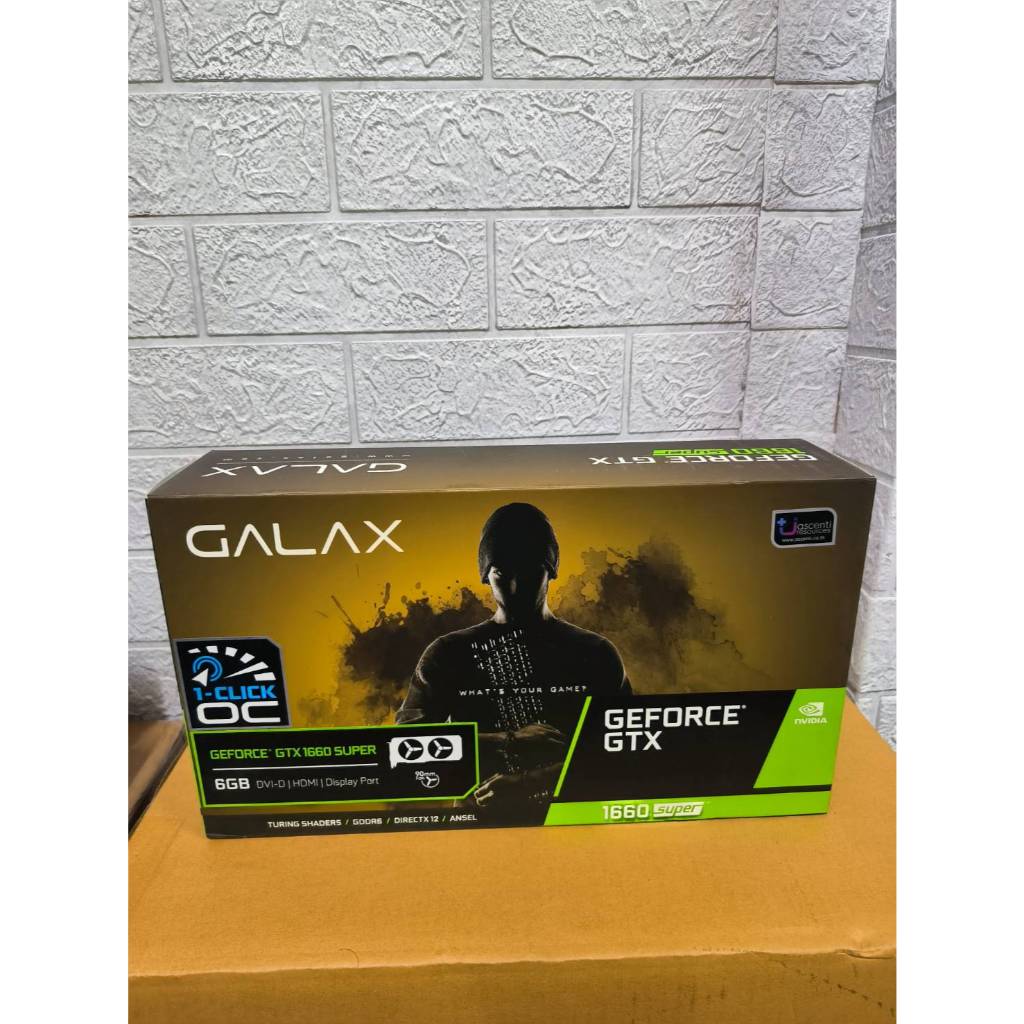 GALAX GeForce® GTX 1660 Super (1-Click OC) 6GB มือสอง สภาพสวย | Shopee ...
