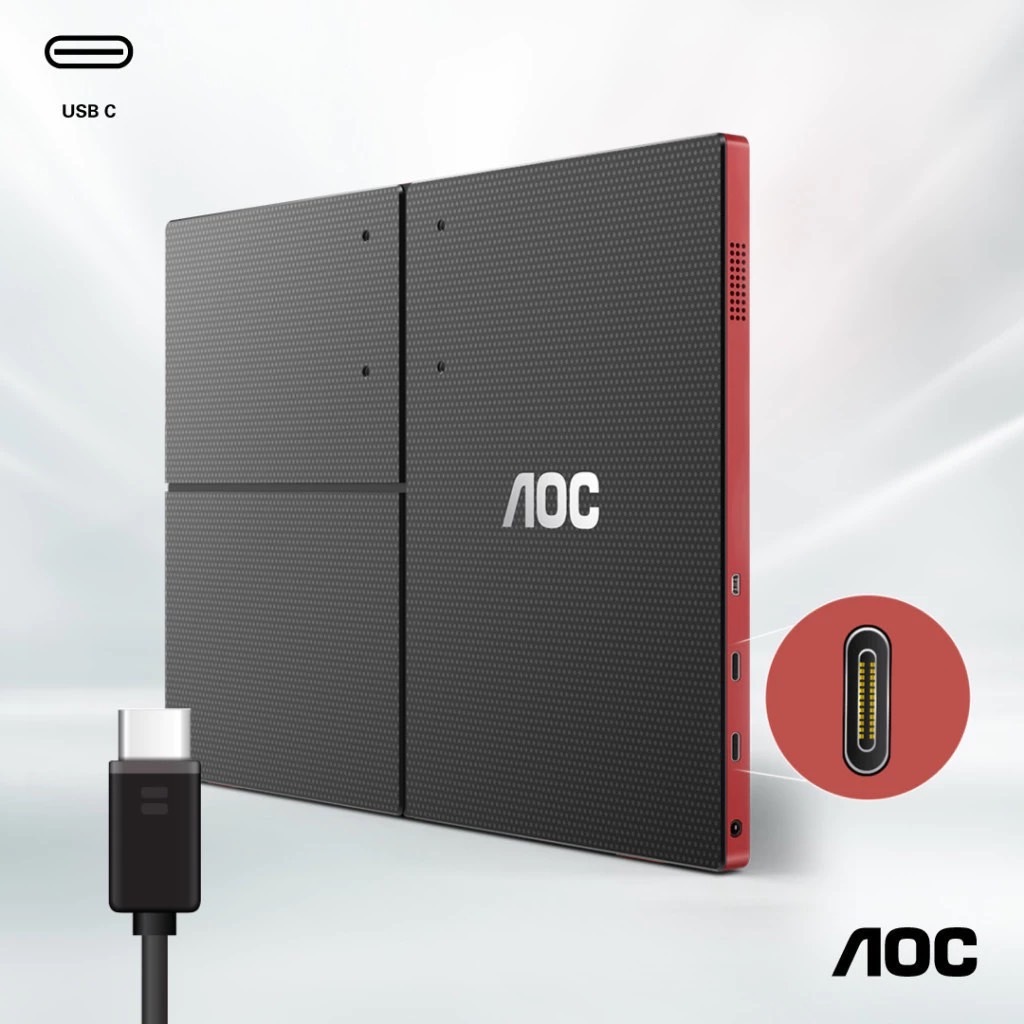 AOC Gaming 16G3 - 16 Inch Portable monitor, FHD, 144Hz, IPS, Speakers ...